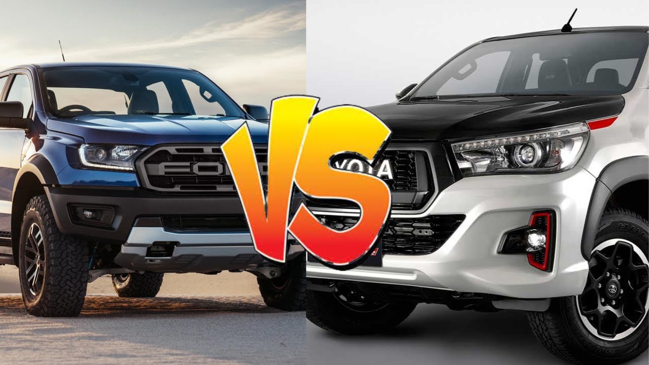 Duelos OFF-ROAD/Ford Renger Raptor vs Toyota Hilux GR sport - YouTube