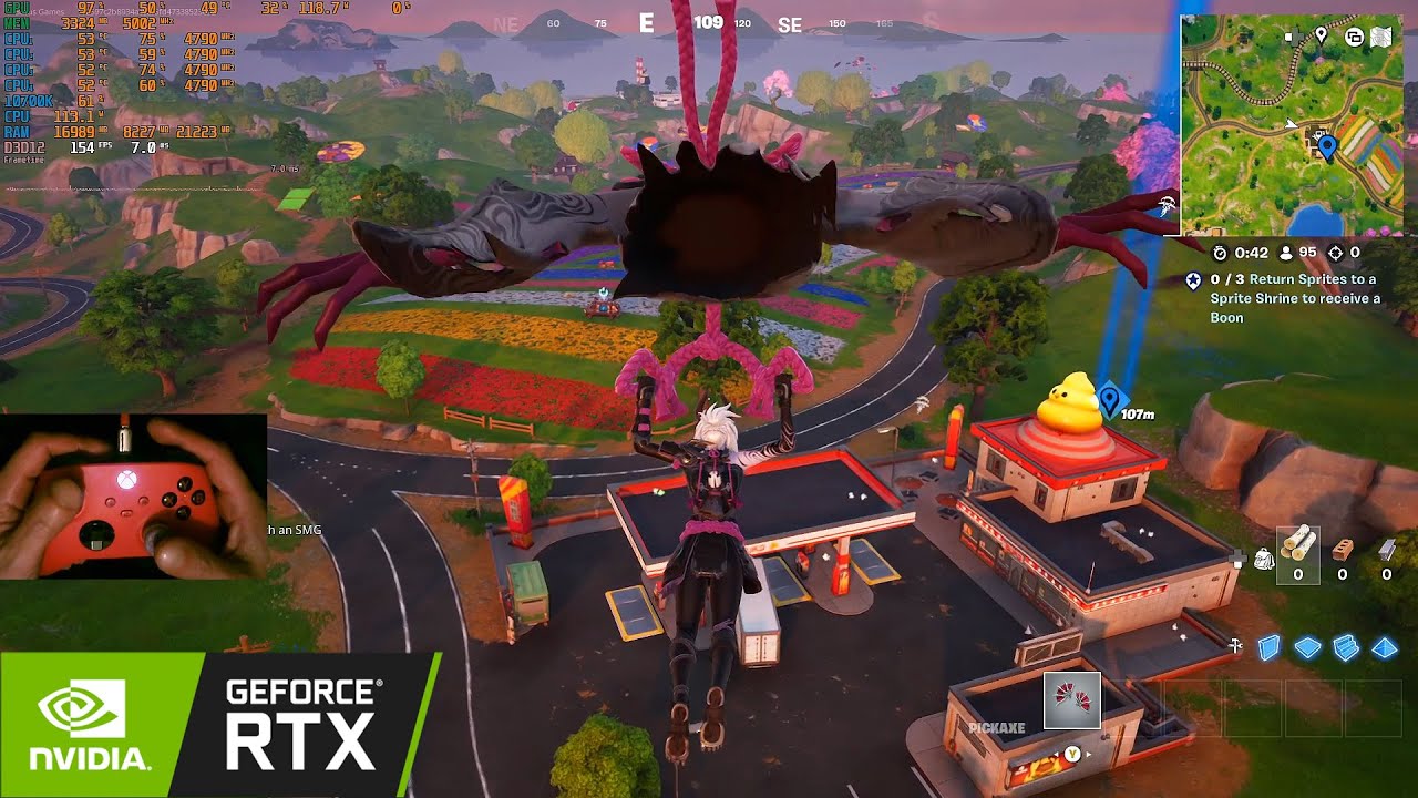 Fortnite Chapter 6 Season 1: RTX 3080 10GB ( 1080 Maximum Settings RTX ...