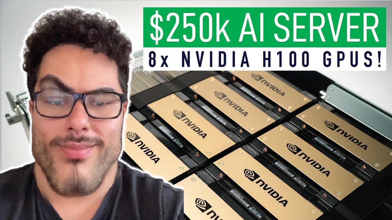 $250K SUPERMICRO 8-GPU AI SERVER! - YouTube