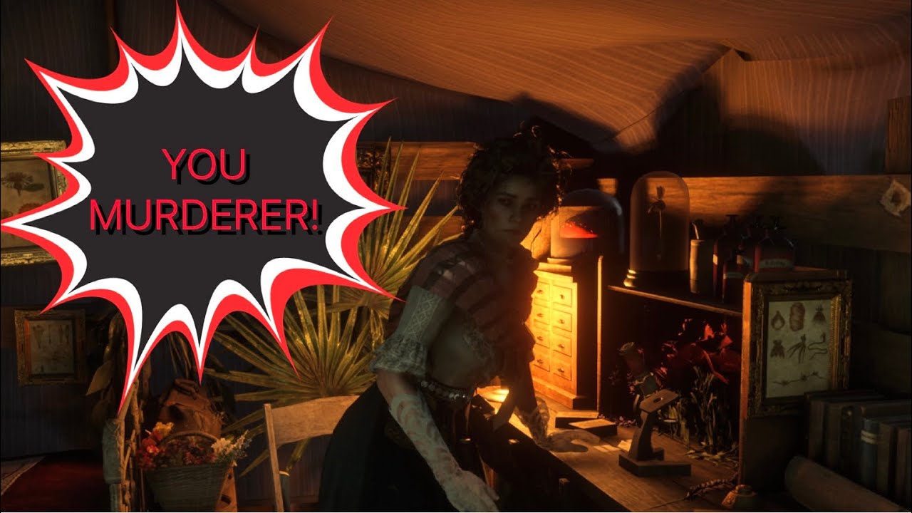 What Happens if you Skin an Animal in Front of Harriet? | RDO - YouTube