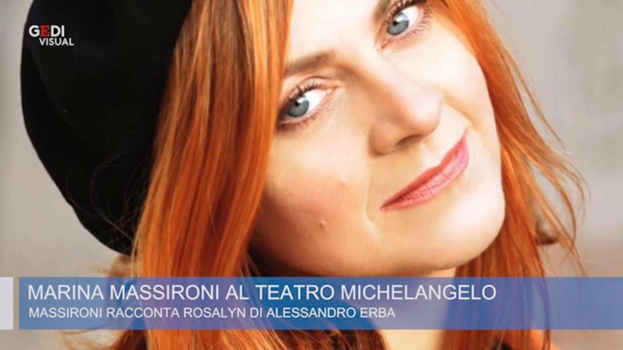Modena, Marina Massironi al Michelangelo con "Rosalyn" - YouTube
