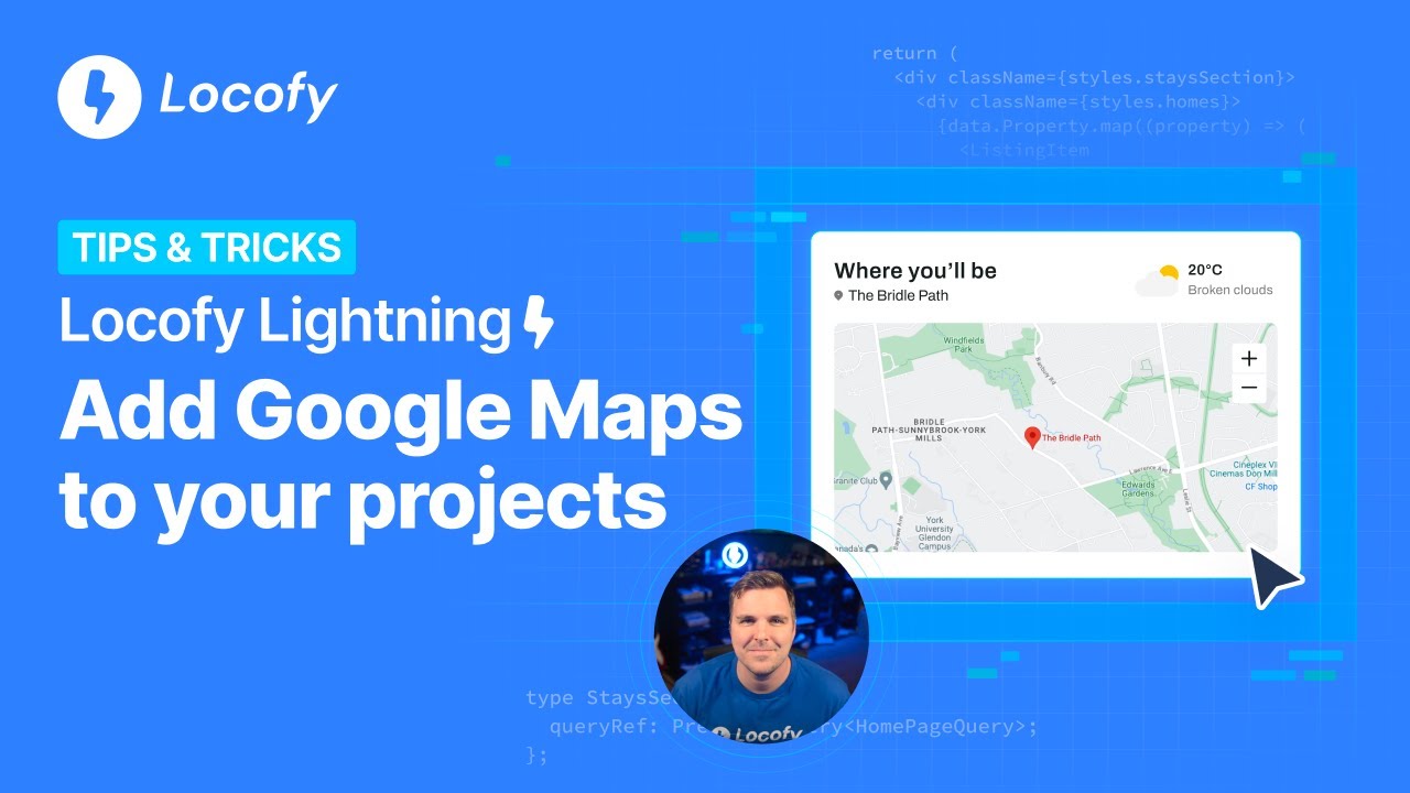 Locofy Lightning | Adding Google Maps [Tips & Tricks] - YouTube