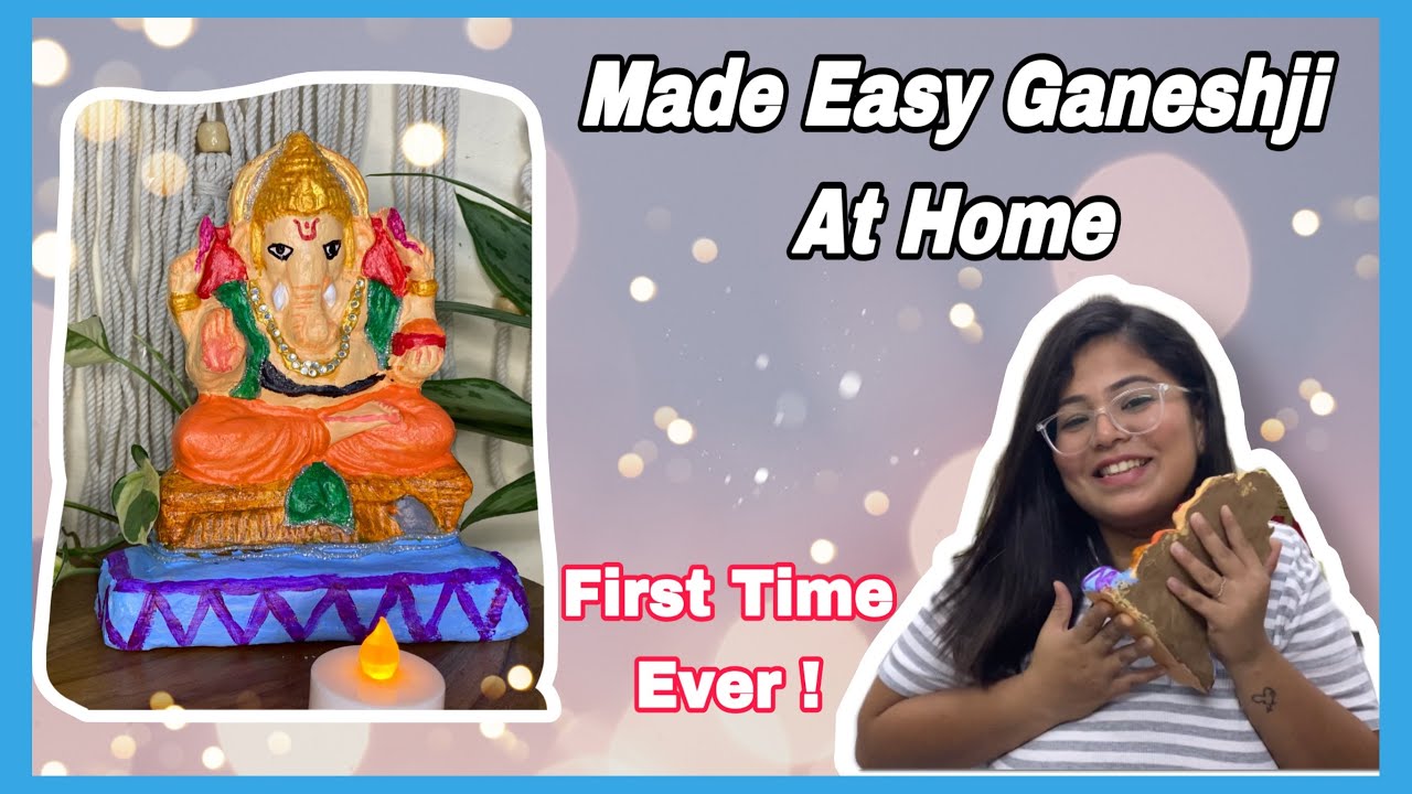 Made Ganesha From CLAY 😇 | DIY Kit *Ganesh Chaturthi* - YouTube