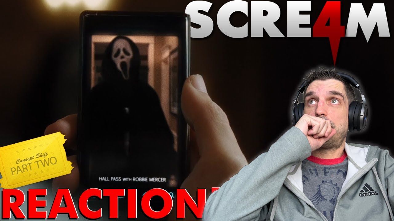 First Time Watching Scream 4 Reaction!!【PART TWO】 - YouTube