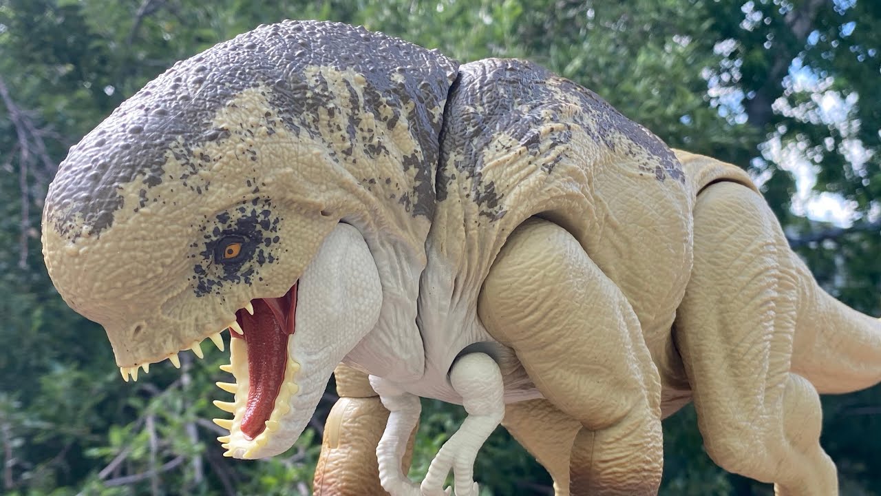 REVIEW! Jurassic World: Rebirth - Rumble ‘N Rampage Distortus rex - YouTube