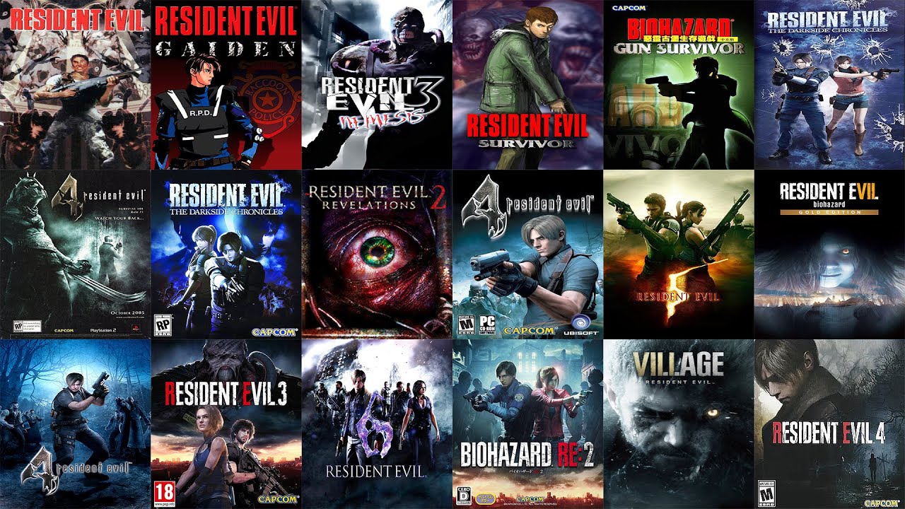Evolution of RESIDENT EVIL Games (1996-2025) - YouTube