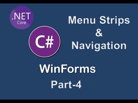 MenuStrip,navigation and MDI container in WinForms app on .NET Core ...