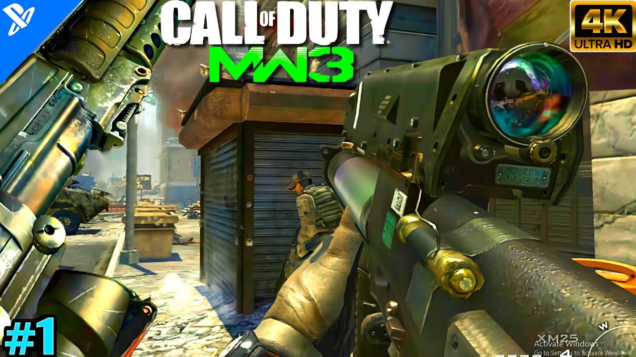 CALL OF DUTY MODERN WARFARE 3 2011 GAMEPLAY #1(4K 60FPS PC ULTRA) - YouTube