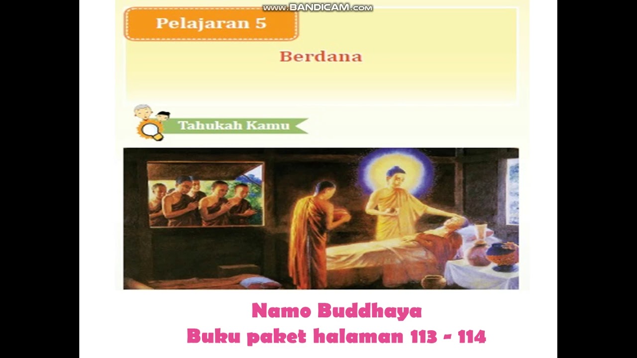 Berdana Kelas 5 Pendidikan Agama Buddha dan Budi Pekerti - YouTube