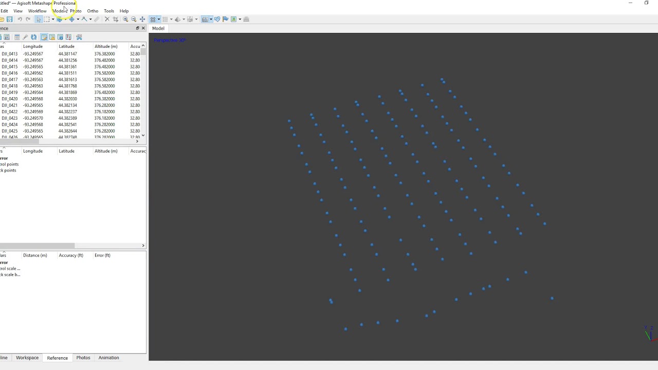 Agisoft Metashape Tutorial - Set vs. Convert coordinate systems - YouTube