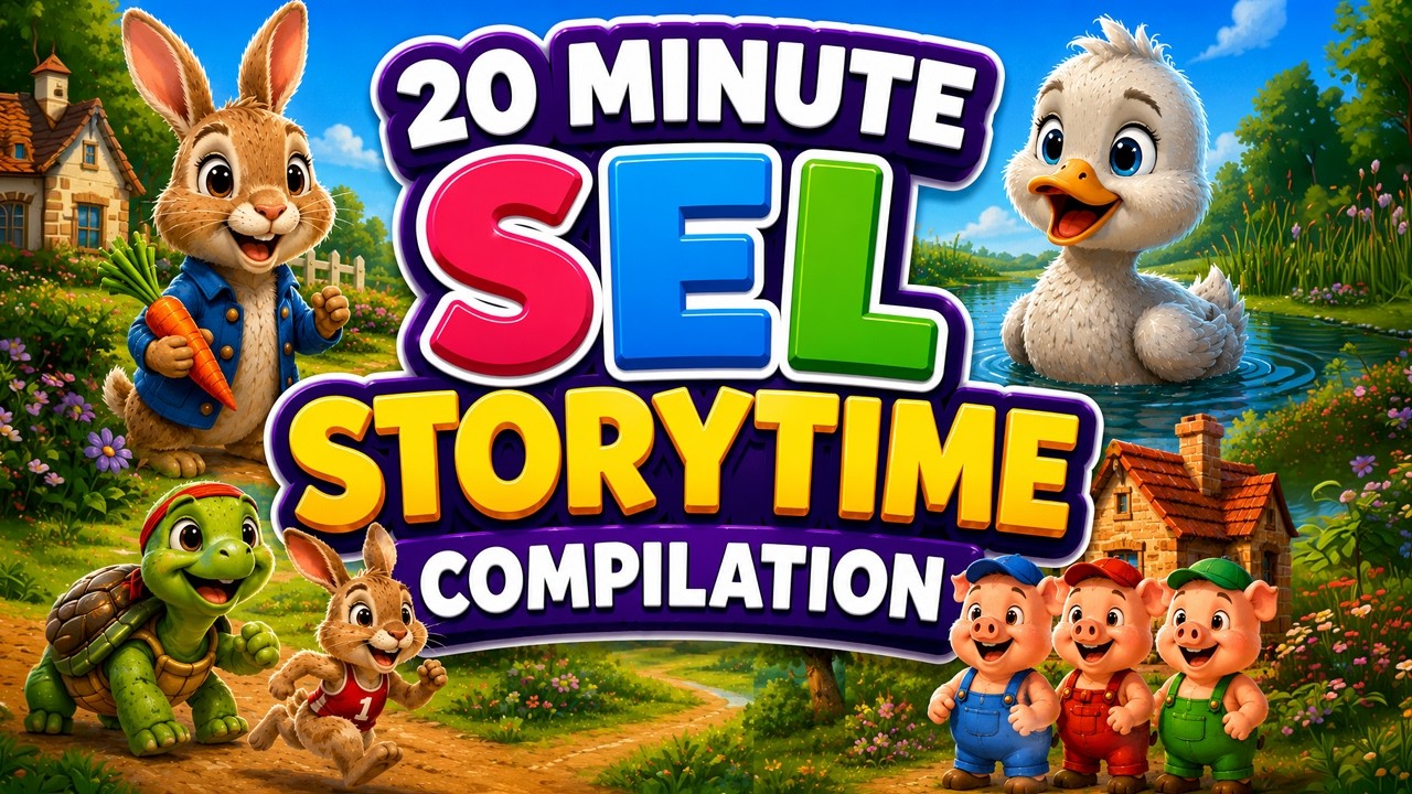 Classic 20 Min SEL Stories for Kids! | Peter Rabbit, Ugly Duckling ...