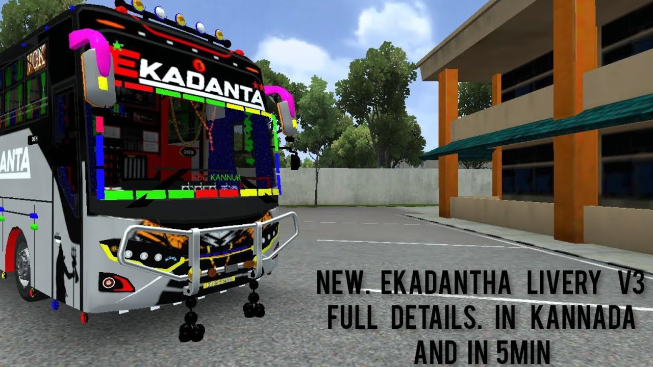 New 🐘 ekadantha livery V3 full details in Kannada - YouTube