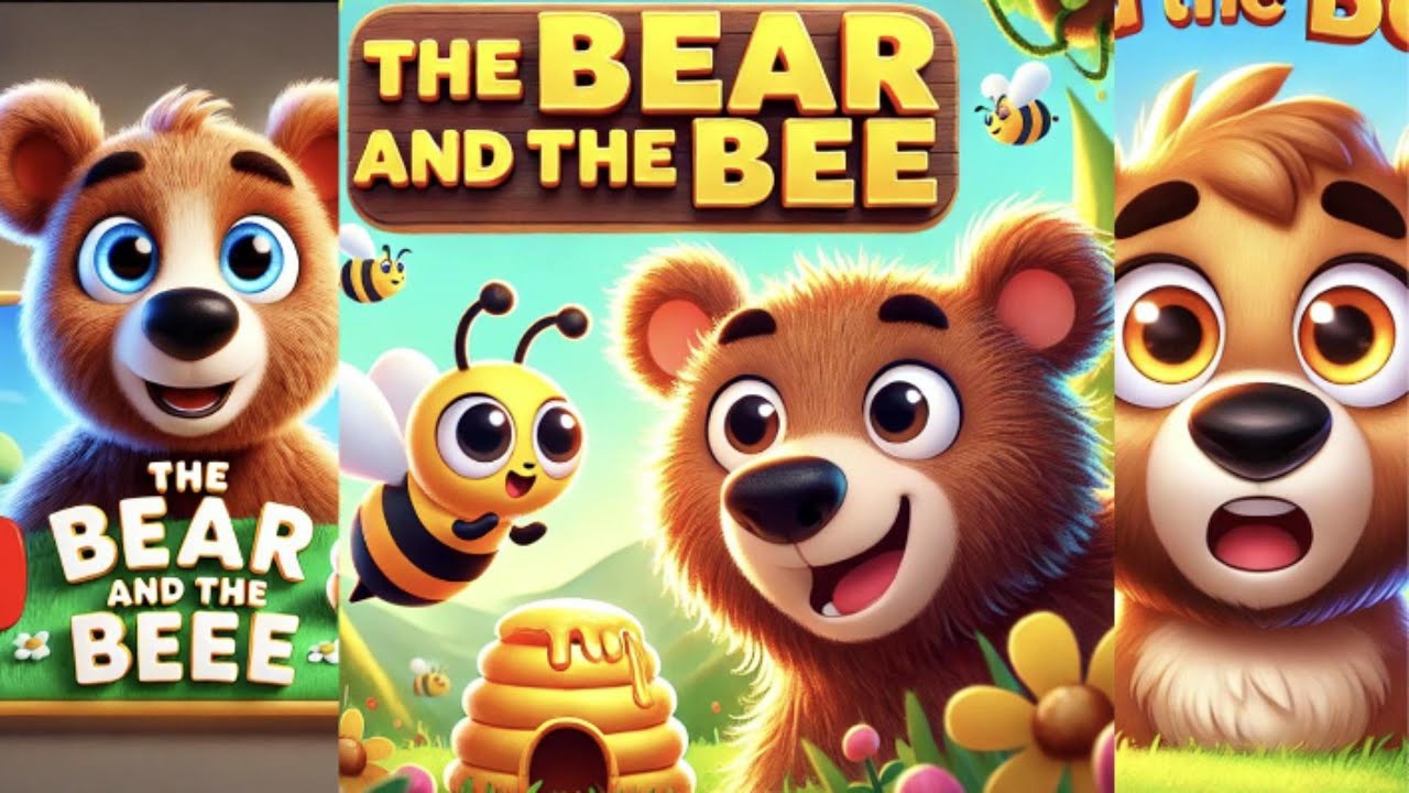 The Bear and the Bee 🐻🍯 | A Heartwarming Animated Story for Kids | Fun ...
