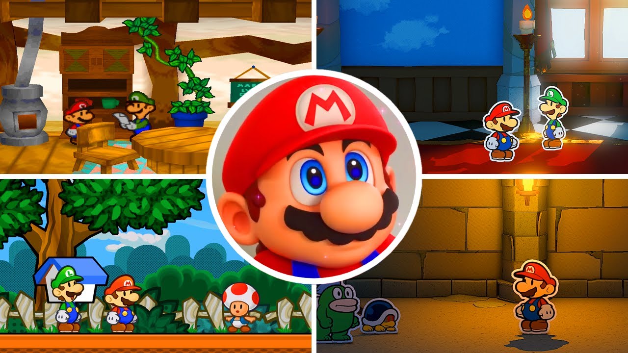 Evolution of Mario RPG Games (1996-2023) All RPG Games - YouTube