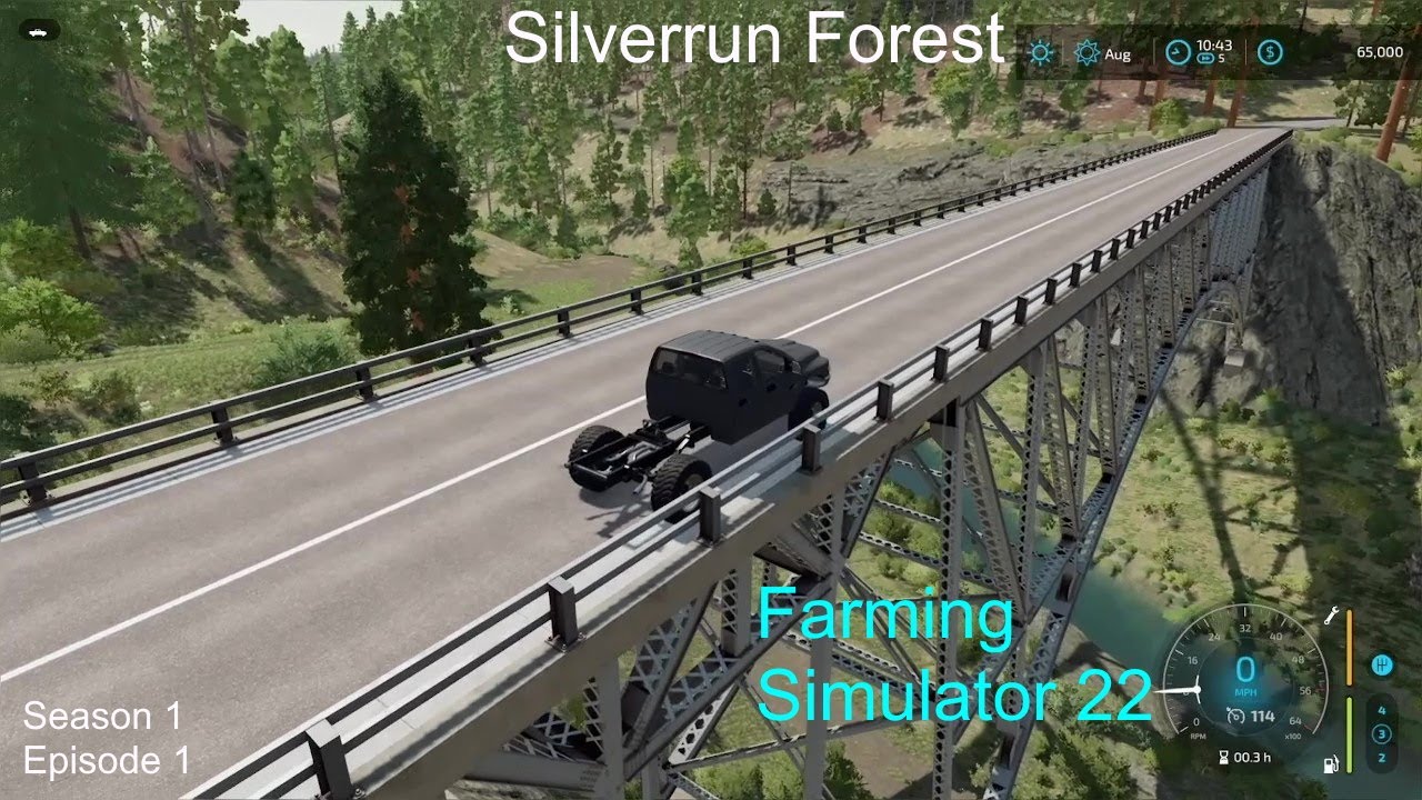 Farming Simulator 22 | Map Tour Of Silverrun Forest | Platinum ...