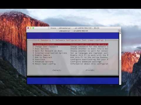 Solving a strange raspberry pi problem by expanding the filesystem - YouTube