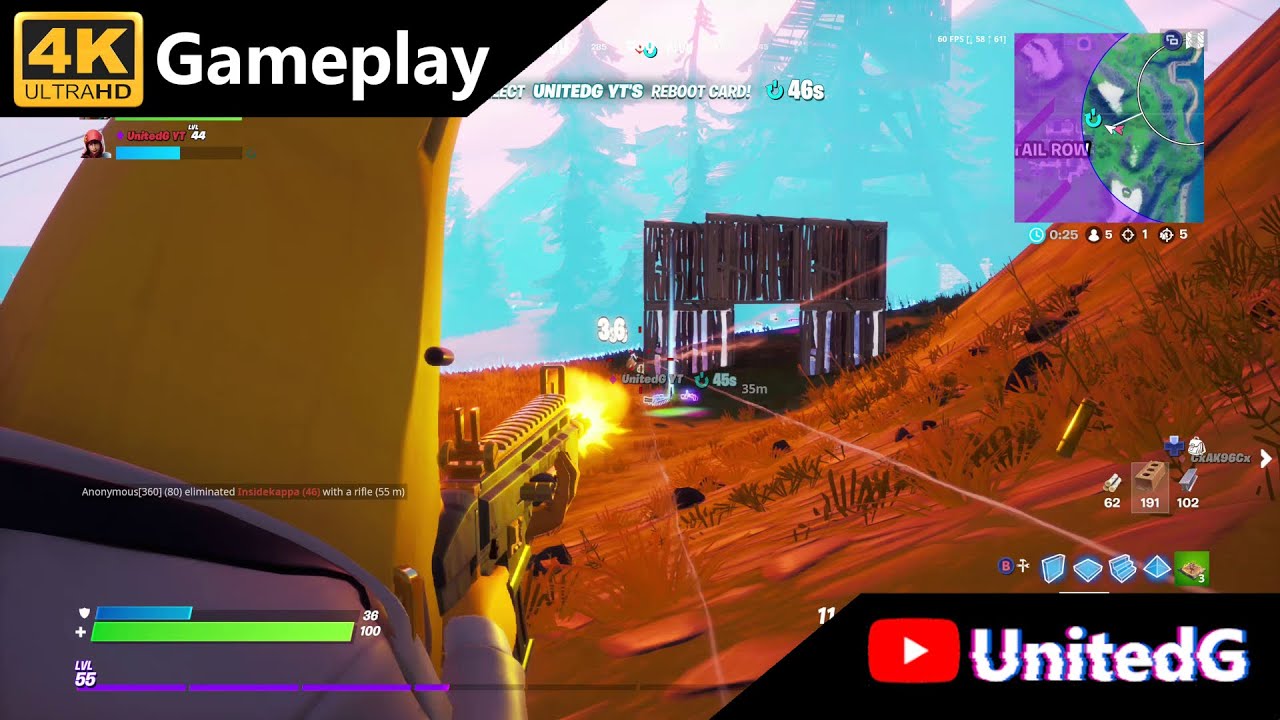 Fortnite - Xbox One X Gameplay 4K - YouTube