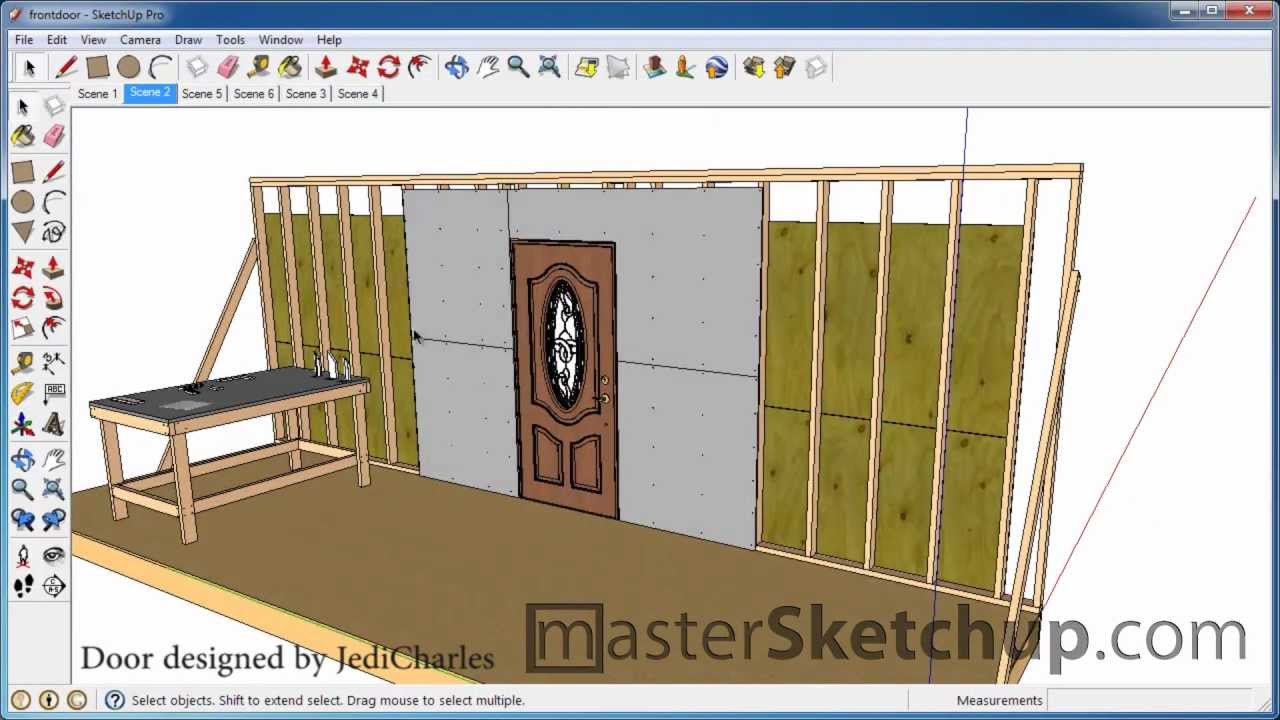 How to Sketchup Casings and Moldings | Part One - YouTube