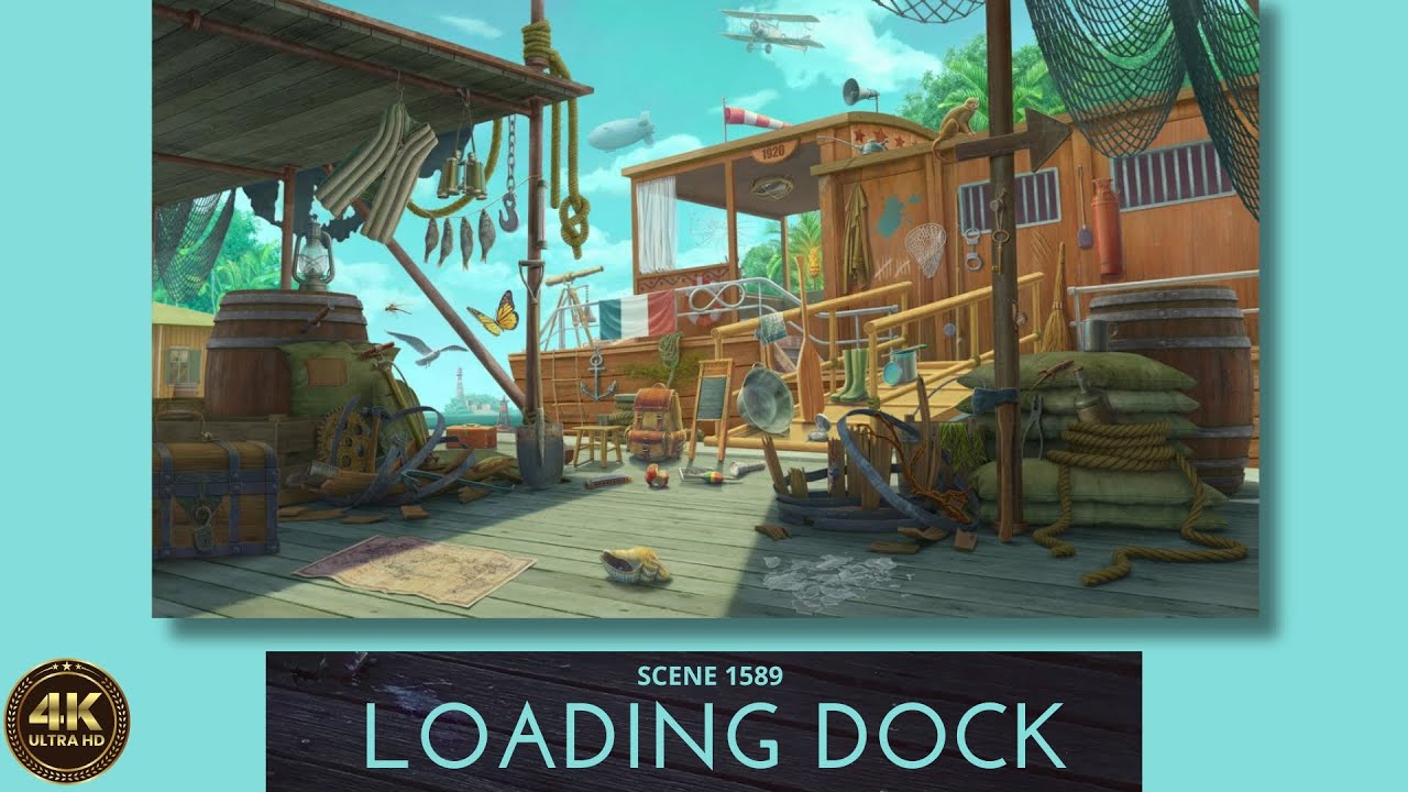 June's Journey Scene 1589 | Vol 7 Ch 23 | Loading Dock | Mastered Scene ...