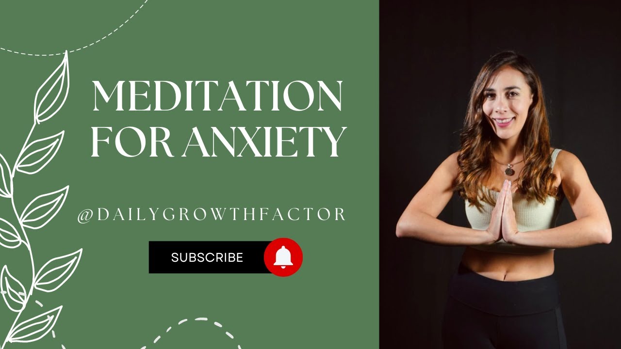 Relaxing guided meditation for ANXIETY - YouTube