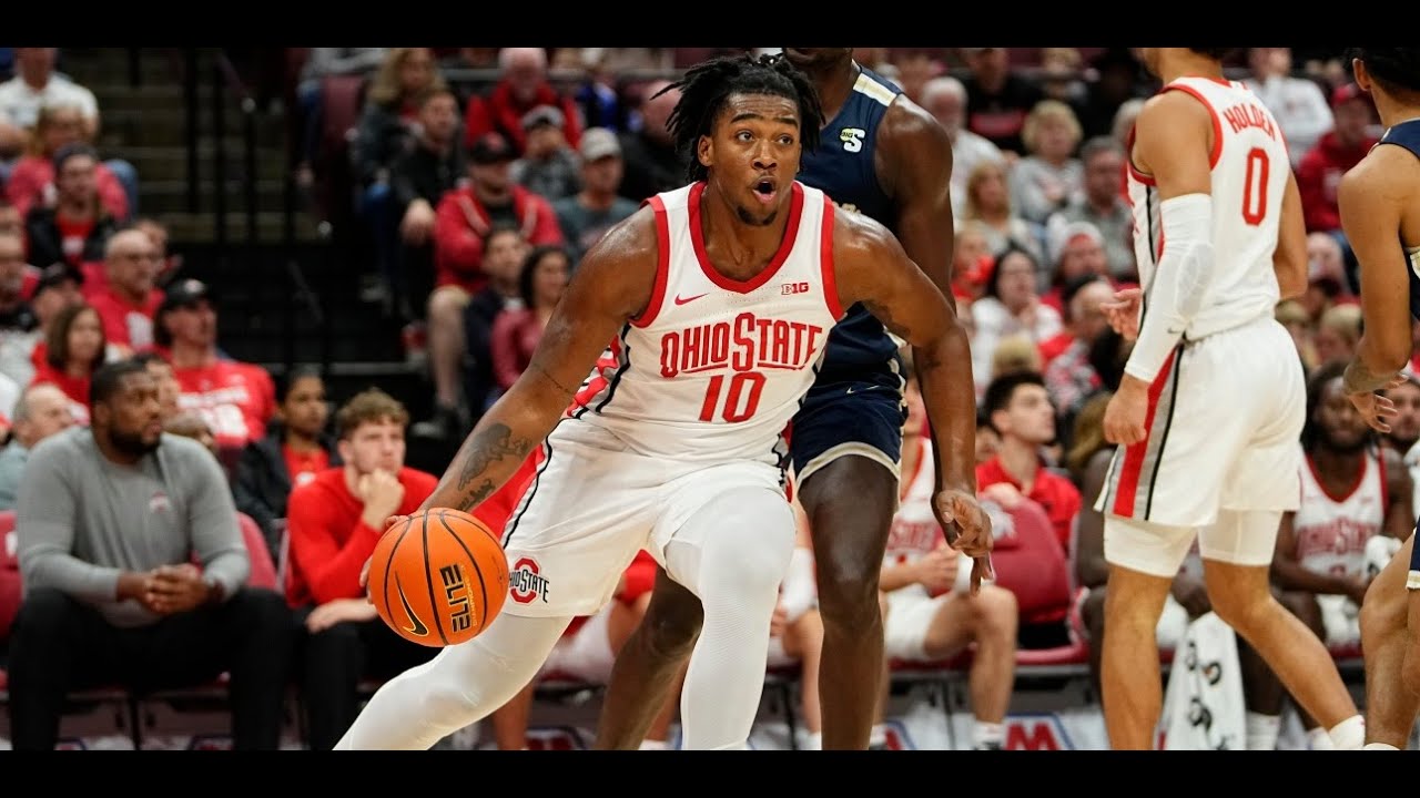 Ohio State's Brice Sensabuagh and Zed Key after win over Char So 11-10 ...
