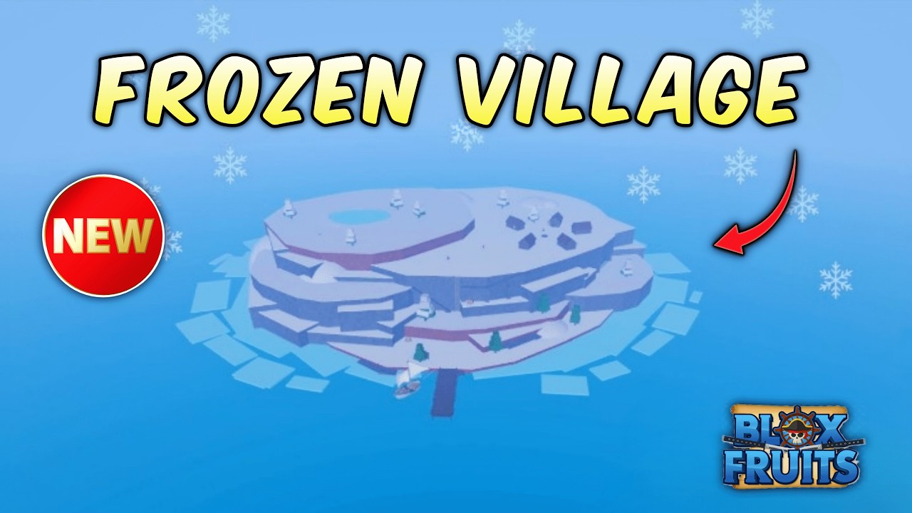 Where is Frozen Village in Blox Fruits (EXACT Location!) - YouTube