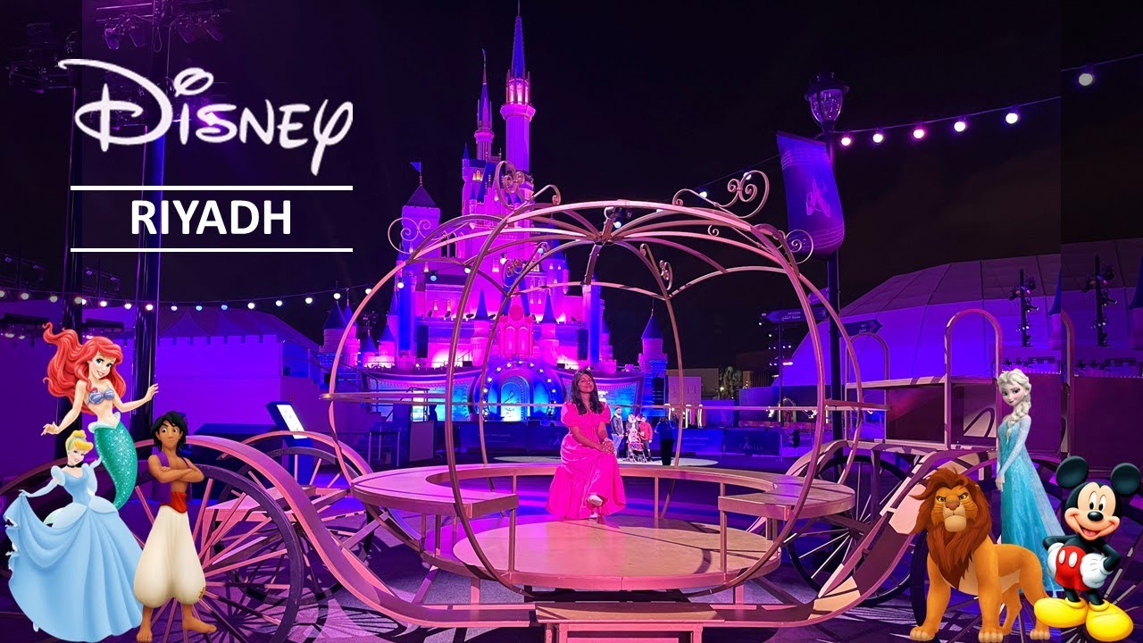 Exploring The Disney Castle in Riyadh Boulevard City | Riyadh Season ...