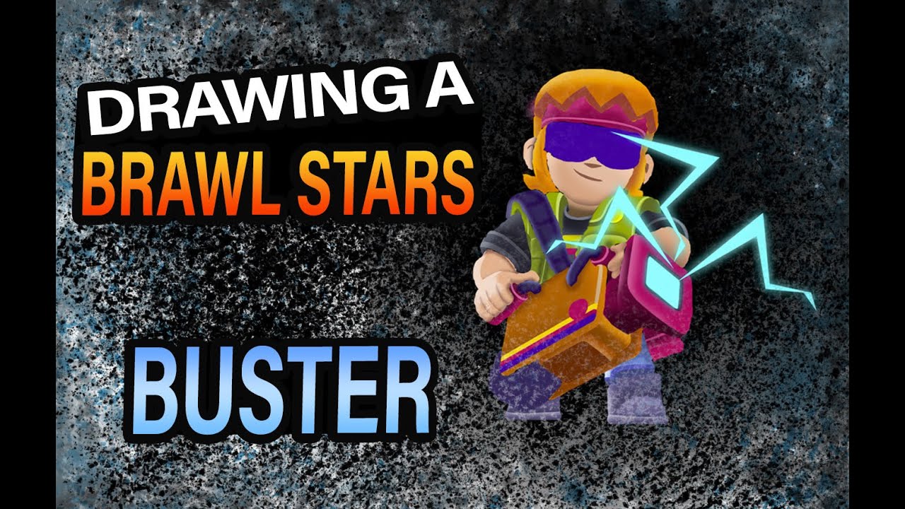 ️ HOW TO DRAW A BRAWL STARS BUSTER - EASY TO FOLLOW 😺 - YouTube