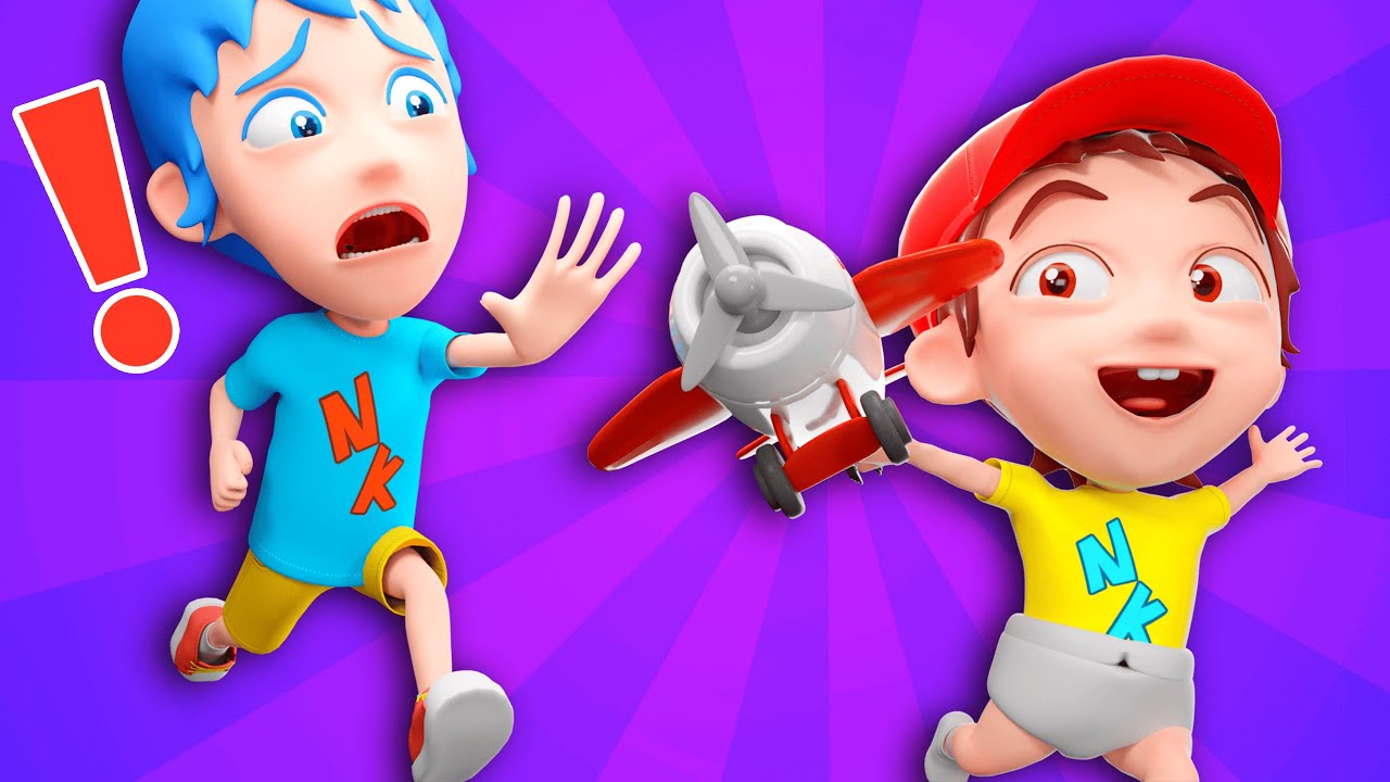 Sibling play with toy | Kids Songs and Nursery Rhymes #shorts - YouTube