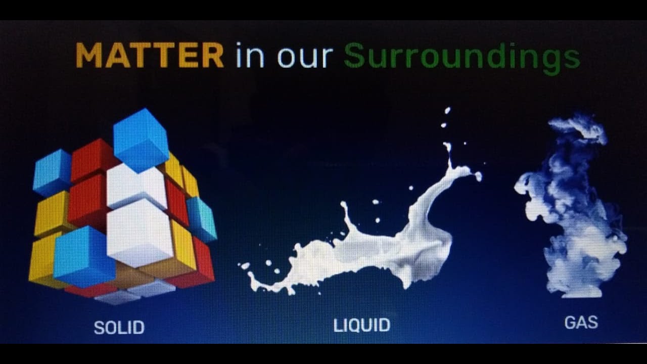 Matter in our surroundings (scales of measuring temperature) - YouTube