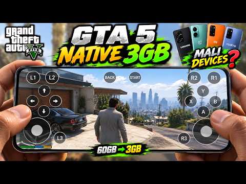 How to Play Full GTA 5 (3 GB port) on All Mobile (Android) Devices | Discussion