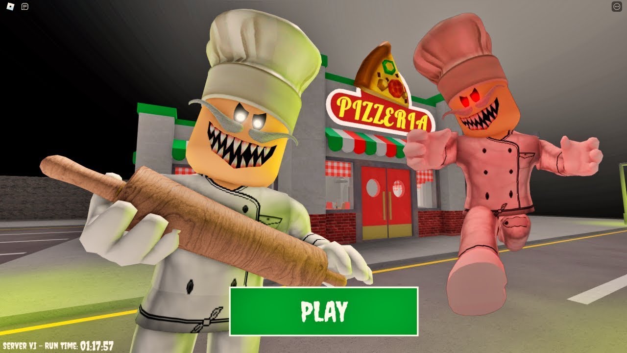 Escape Papa Pizza's Pizzeria! SCARY OBBY | ALL JUMPSCARES | FULL ...