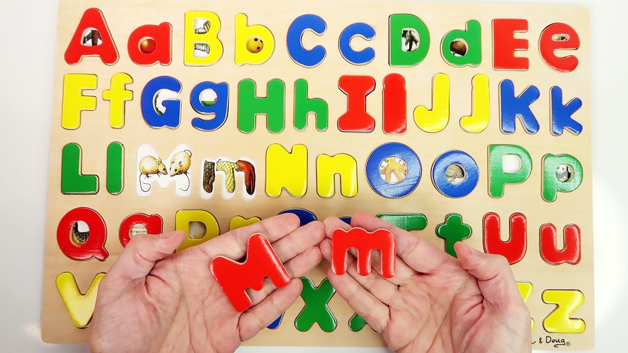 Fun Alphabet Puzzle for Kids! Learn ABCs, Letter Sounds - YouTube