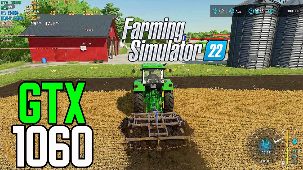GTX 1060 3gb | Farming Simulator 22 - YouTube