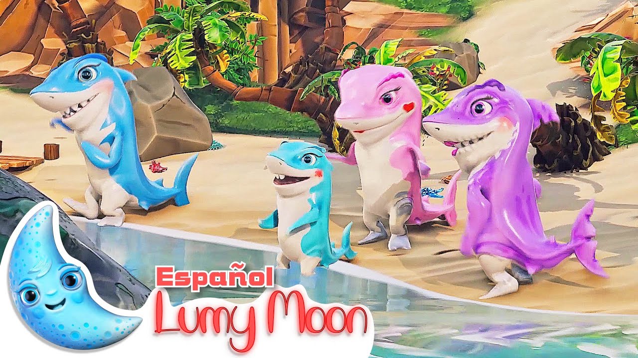 Tiburón Bebé | Lumy Moon en Español ★ Canciones Infantiles y de Cuna ...