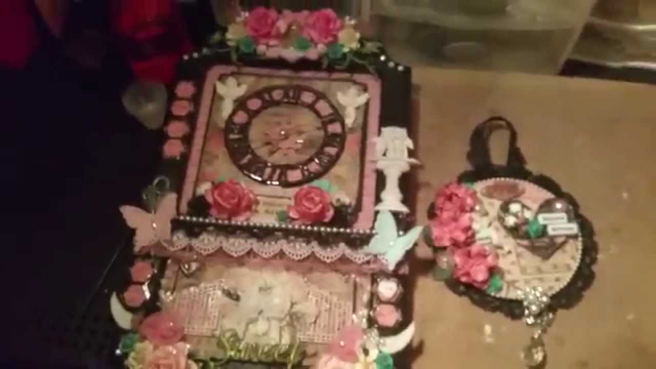 Altered wall clock from goodwill - YouTube