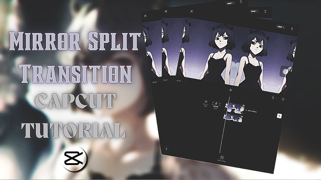 Mirror Split Transition || CapCut Tutorial #4 || plus extra tutorial - YouTube