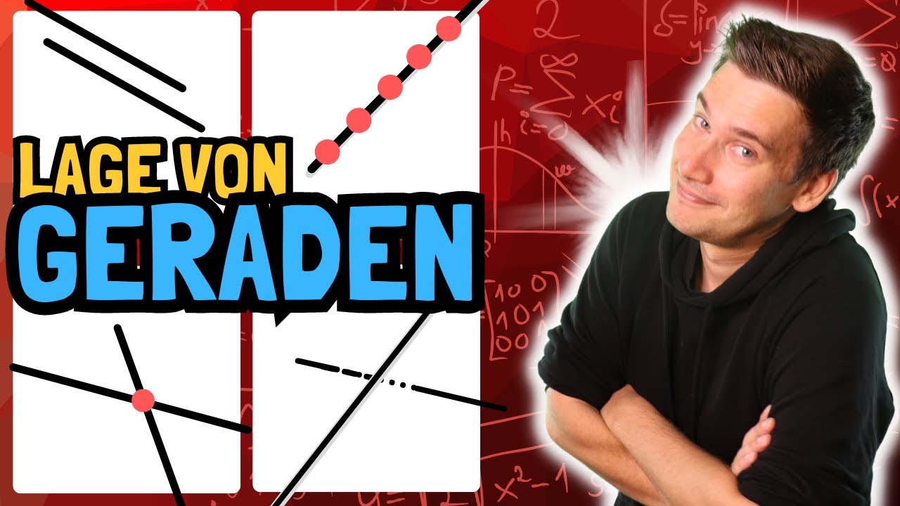 LAGEBEZIEHUNG: GERADE-GERADE | 4 Aufgaben: Identität, Parallelität ...