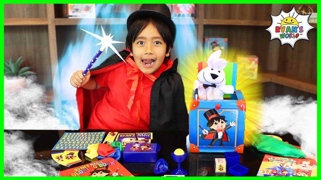Easy Magic Tricks Kids can do with Ryan! - YouTube
