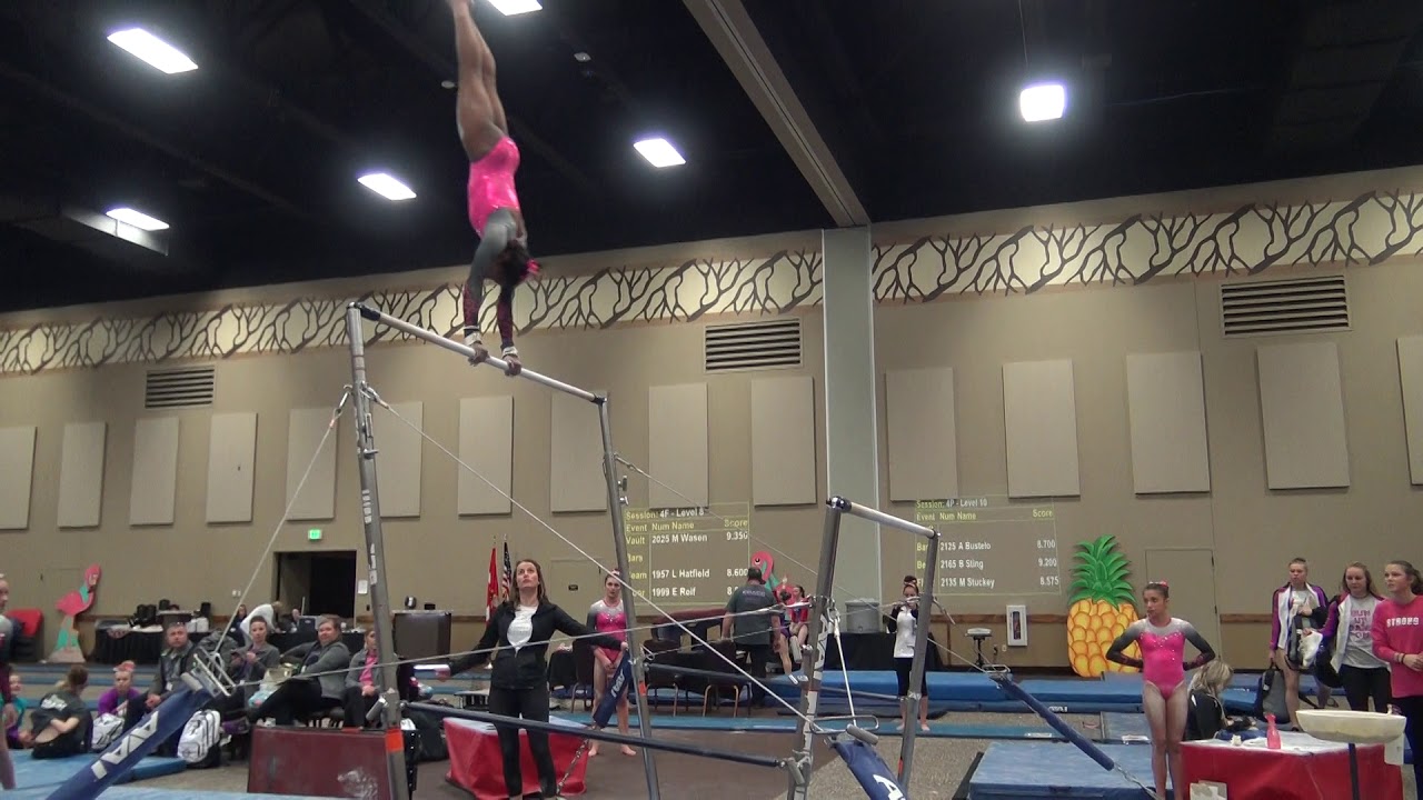 Grace Harrell, CGA | L10 Bars 2018 Luau In Leos - YouTube