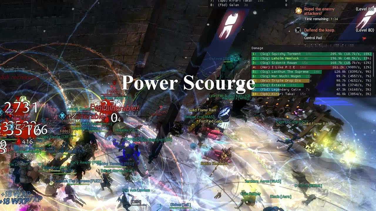 GW2 WvW - Power Scourge T1 SF & Pug Raids 1440p60 - YouTube