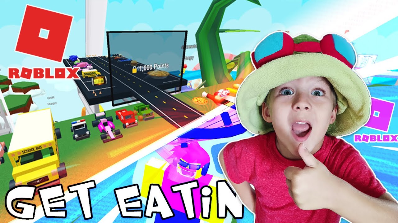 GET EATIN in Roblox is CRAZY! | The ULTIMATE Foodie Slide Map 🍕 Kids ...