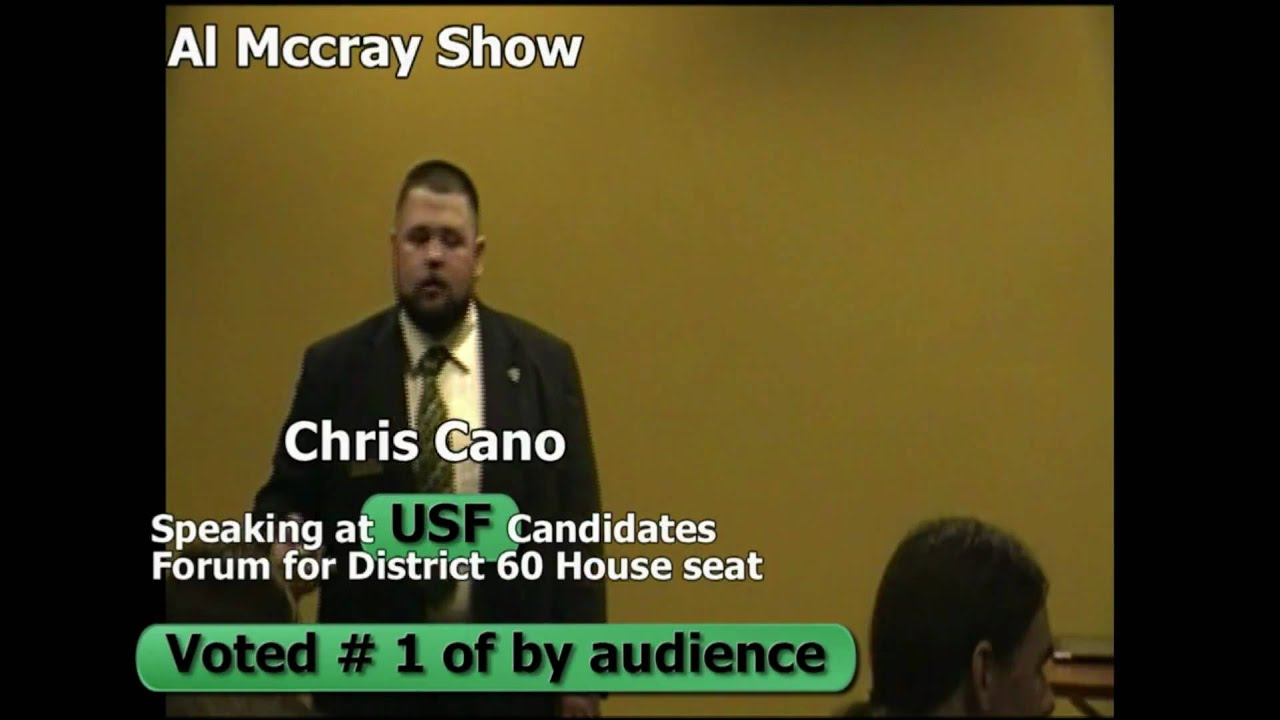 Chris Cano wins USF Debate - YouTube