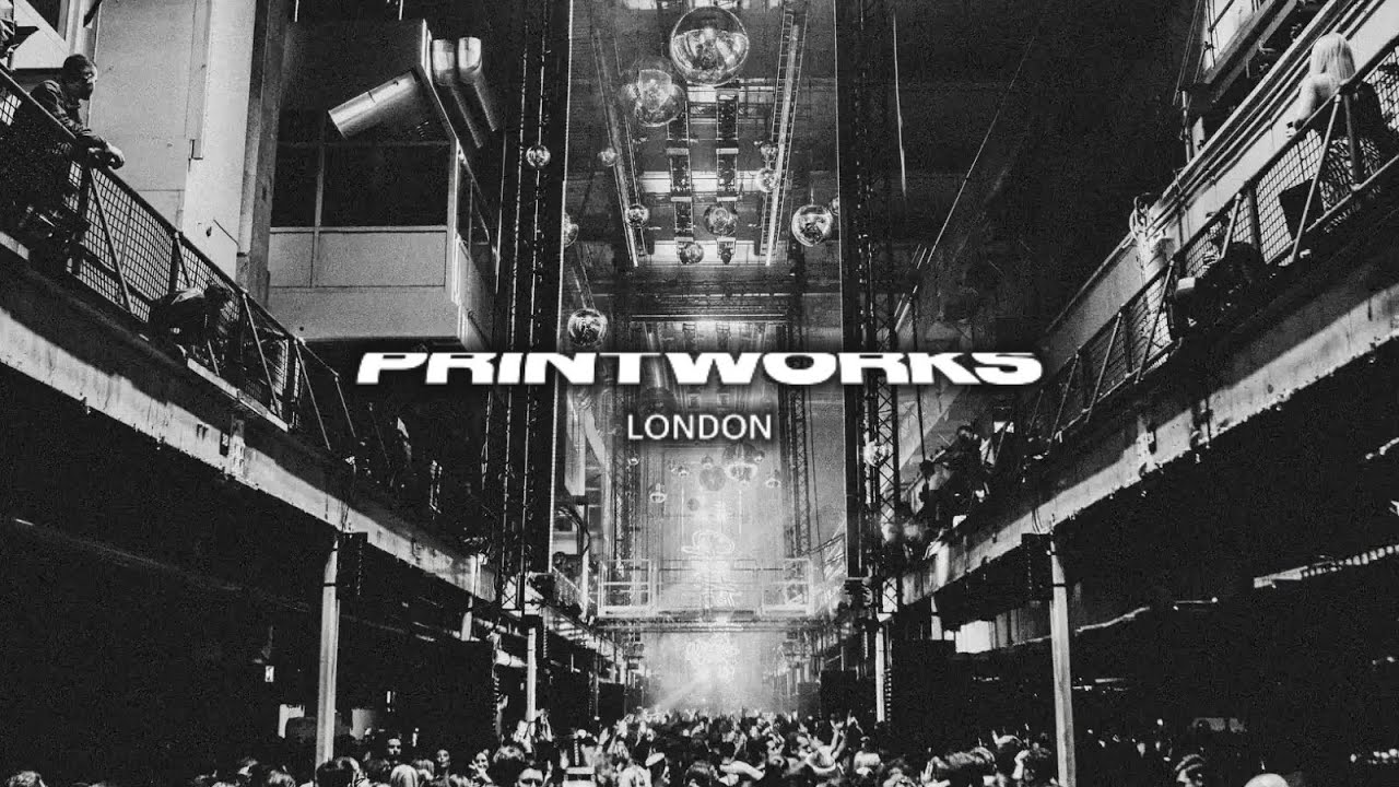 🇬🇧 Printworks | Huge nightclub in abandonded factory 🪩 - YouTube
