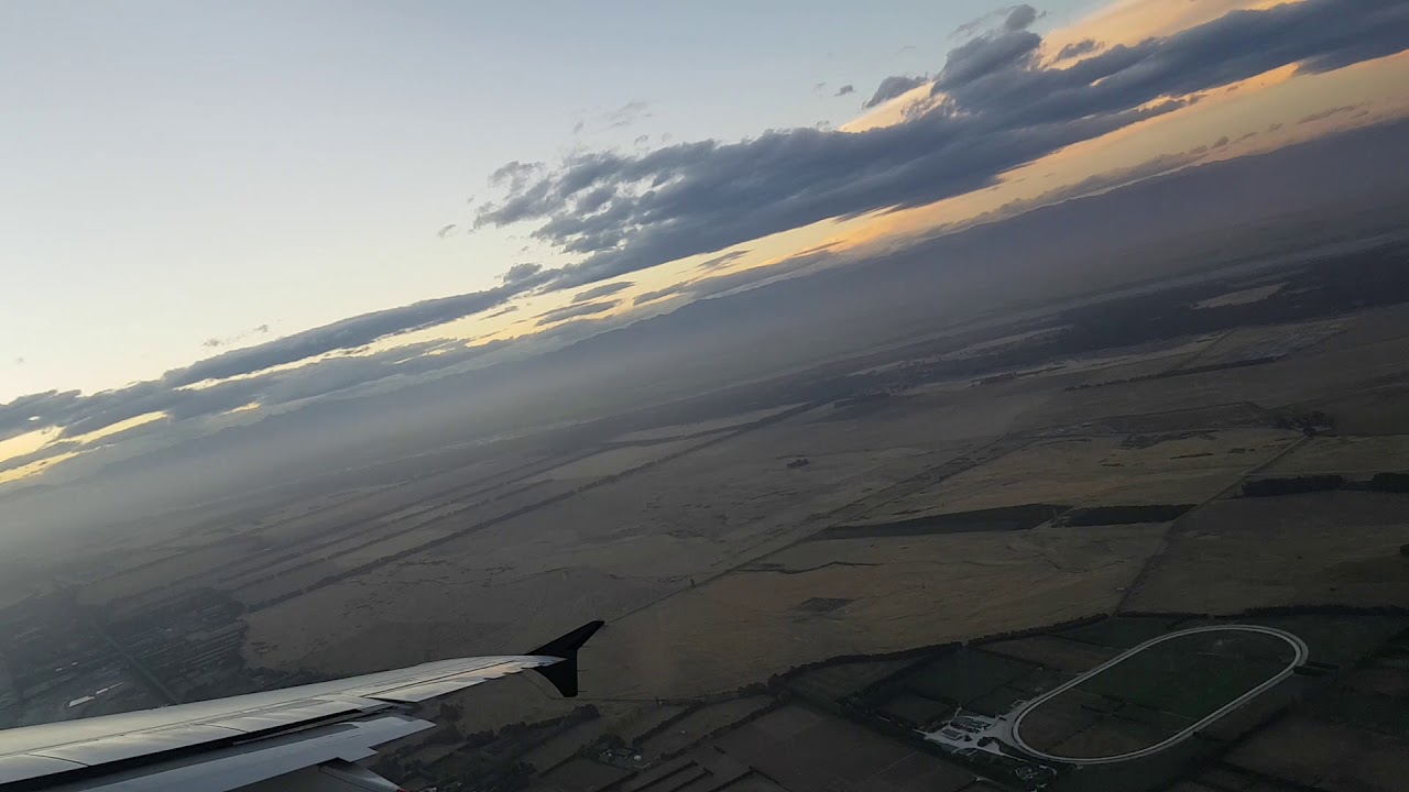 Bumpy Takeoff from Christchurch | New Zealand - YouTube
