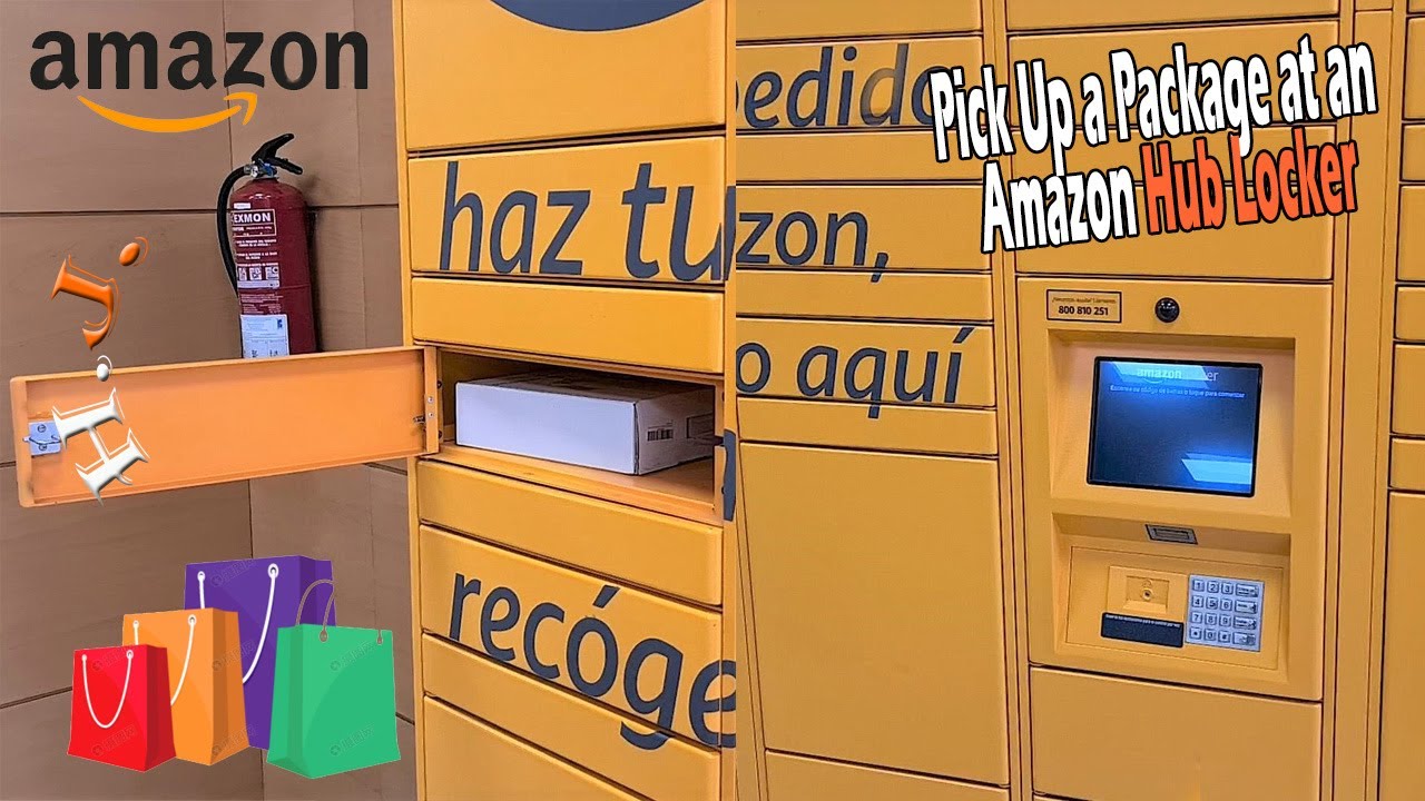 Pick Up a Package at an Amazon Hub Locker 2021 - YouTube