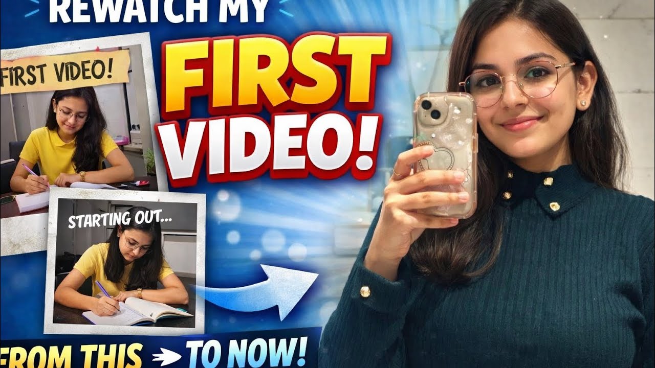 My First ever YT Study Video 😇😇 - YouTube