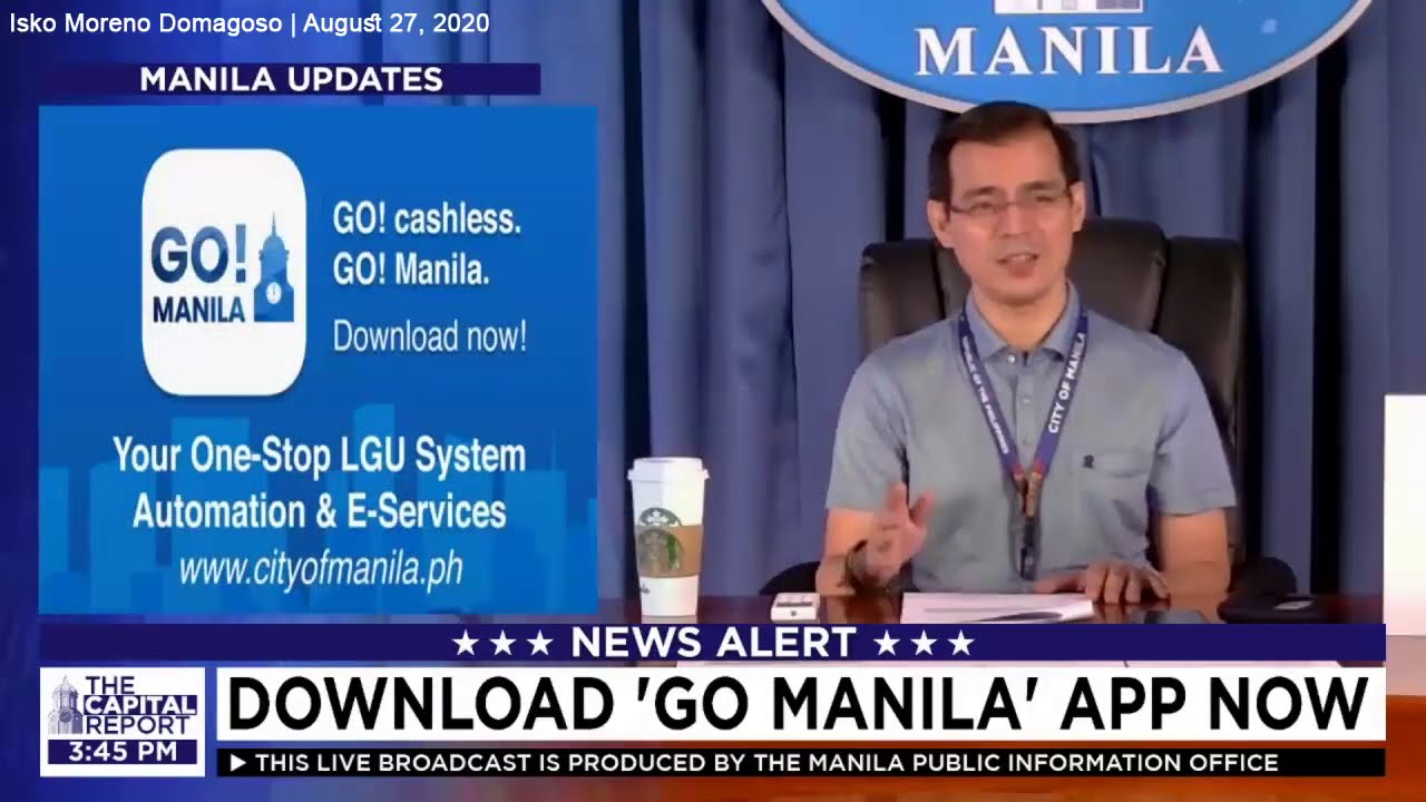 Yorme - Download Go Manila App now | August 27, 2020 - YouTube