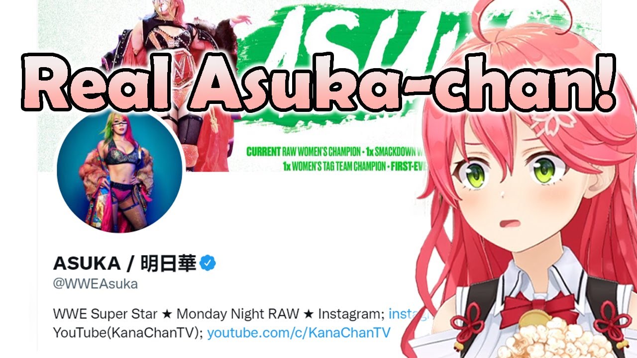 Miko got a reply from the real Asuka pro wrestling, she hopes she can ...