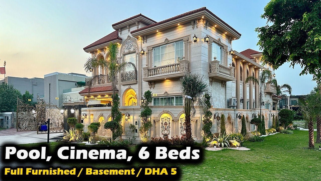 Pakistan,s Most Expensive Fully Furnished 22 Marla Corner House 🏠In DHA ...